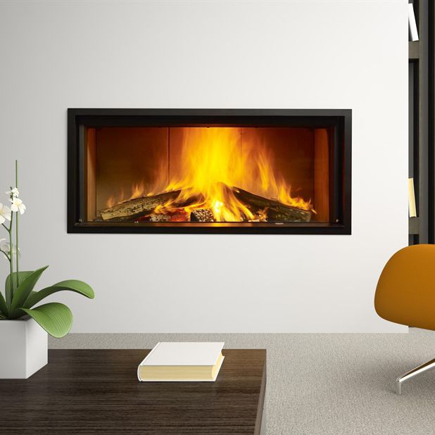 Holzkamin - ARGENTO 1350H BASIC & PREMIUM - M-Design - Einbau ...