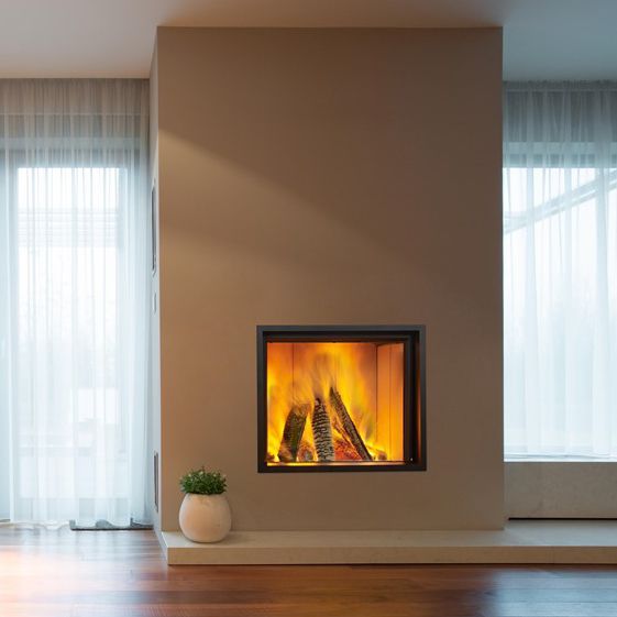 Holzkamin - ARGENTO 900V BASIC & PREMIUM - M-Design - modern ...