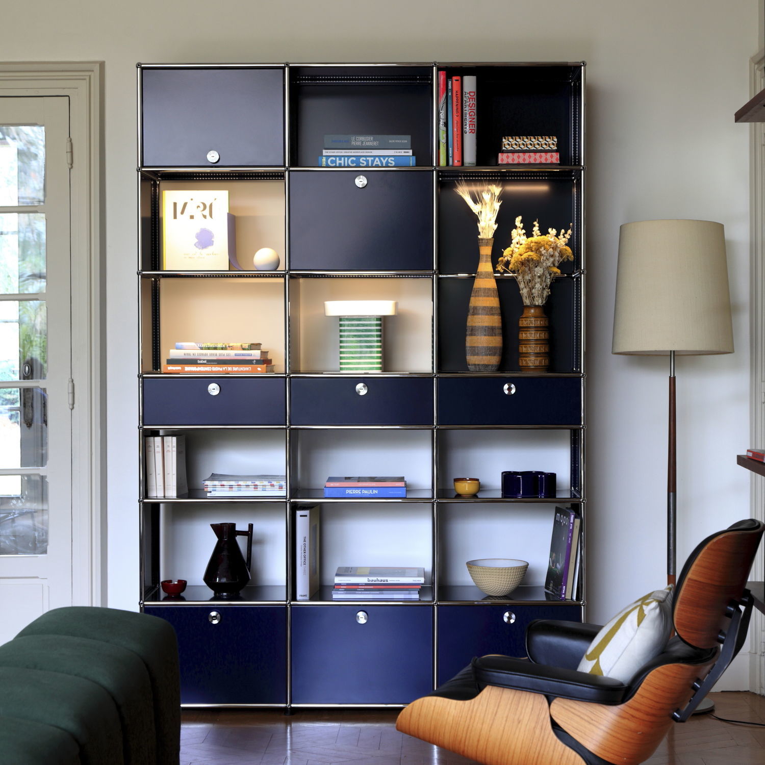 Hohes Regal - USM Haller E - USM Modular Furniture - modern / Metall ...