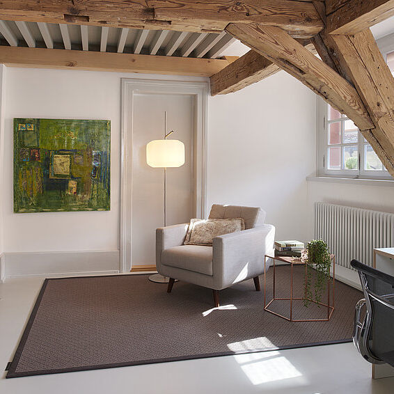 Moderner Teppich - Rose Diamond - Ruckstuhl AG - Motiv / Wolle / rechteckig