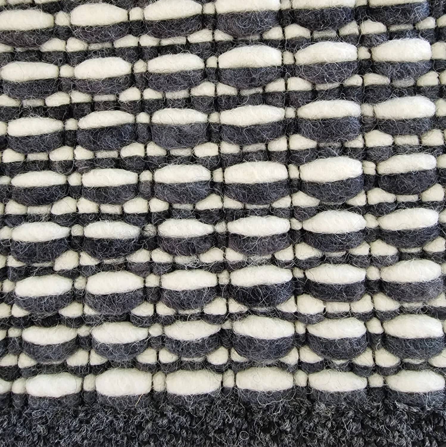 Moderner Teppich - Trace - TISCA ITALIA - Motiv / Wolle / rechteckig