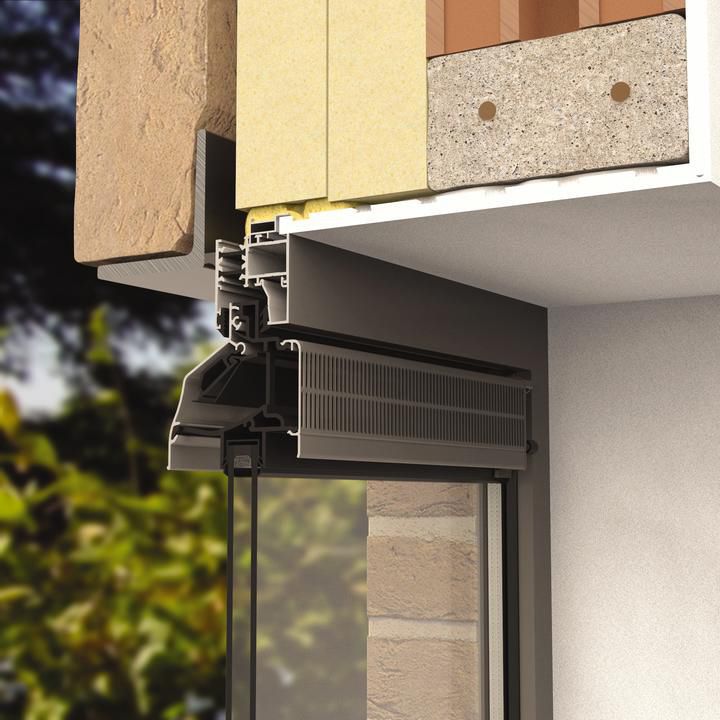 Akustik-Fensterlüfter - AR75 - RENSON - selbstregulierend / mit ...