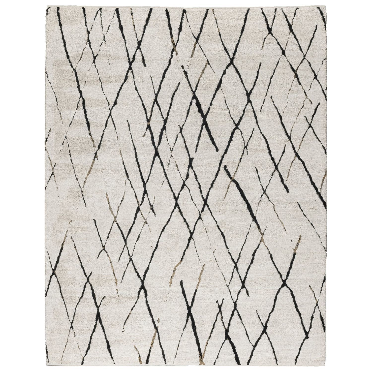 Moderner Teppich - LESA - STARK CARPET - Motiv / Acryl / rechteckig