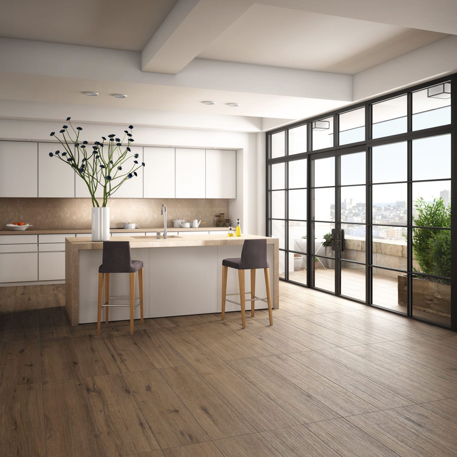 Feinsteinzeugfliesen - BOSCO - INALCO - in Naturoptik / für den ...