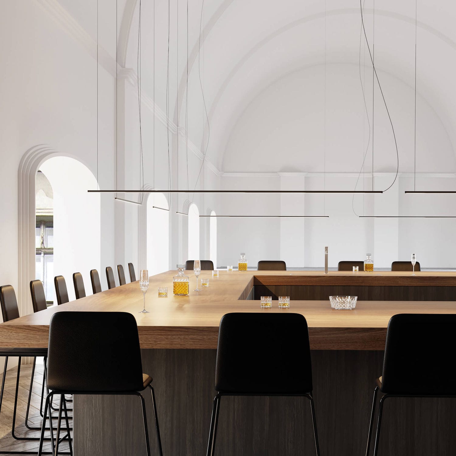 Hängeleuchte - VITKA - Intra Lighting d.o.o. - fluoreszierend / linear ...