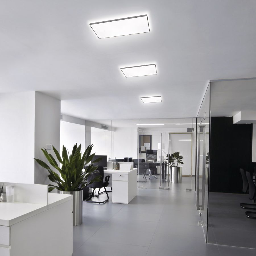 Moderne Deckenleuchte - CADAN NOVA - MOLTO LUCE - quadratisch ...