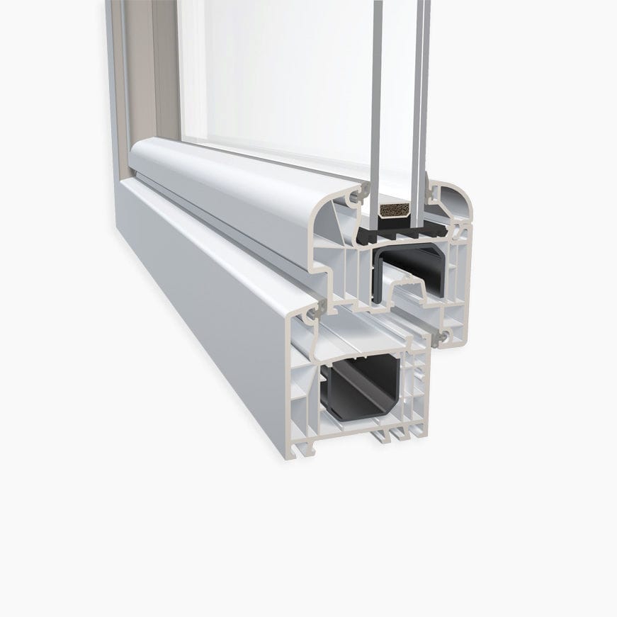 Fensterprofil / galvanisiertem Stahl - DQG 70 - DIQUIGIOVANNI - Akustik ...