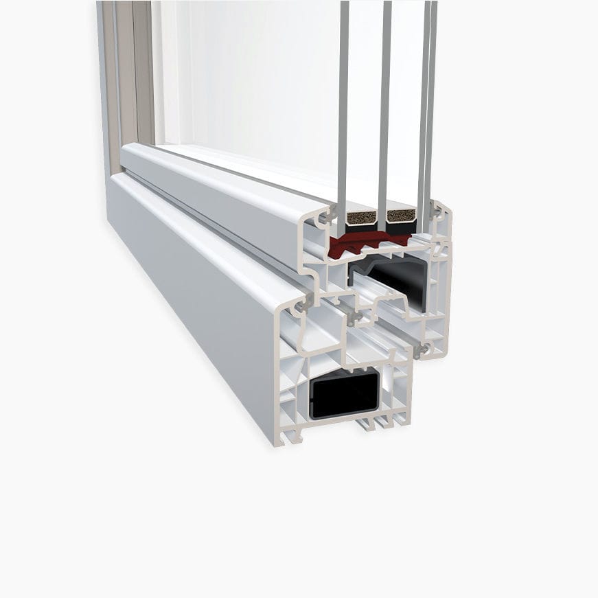 Fensterprofil / galvanisiertem Stahl - DQG 70 EVO PLUS - DIQUIGIOVANNI ...