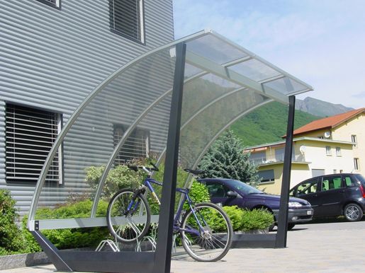 Motorrad-Unterstand - CICLOPARK - EUROPRODOTTI MARINO BERNASCONI