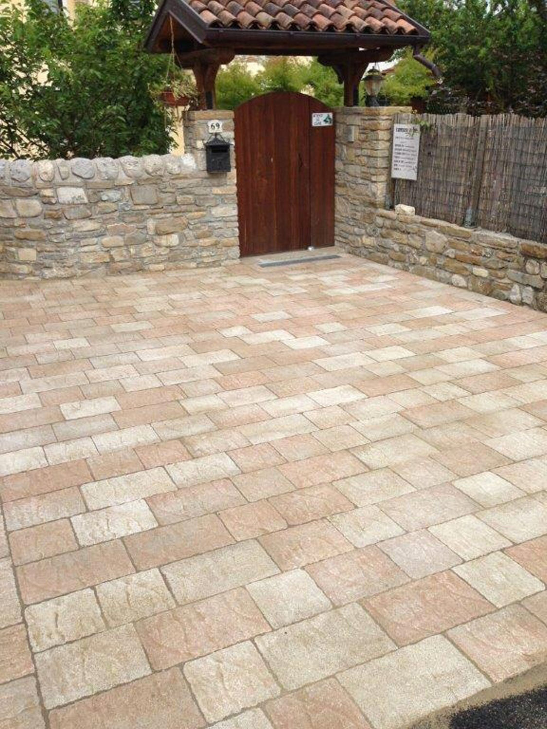 Naturstein-Pflasterstein - BORGO SABBIA - FAVARO1 - rutschfest