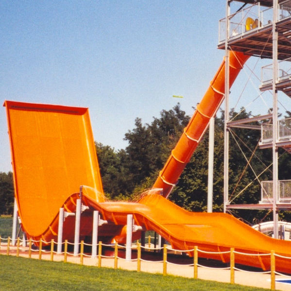 Gerade Rutsche - INVERTER - TECNOPISCINE INTERNATIONAL - für Aquapark ...