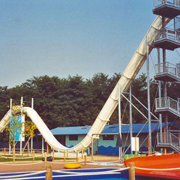 Gerade Rutsche - WATER COASTER - TECNOPISCINE INTERNATIONAL - für Aquapark