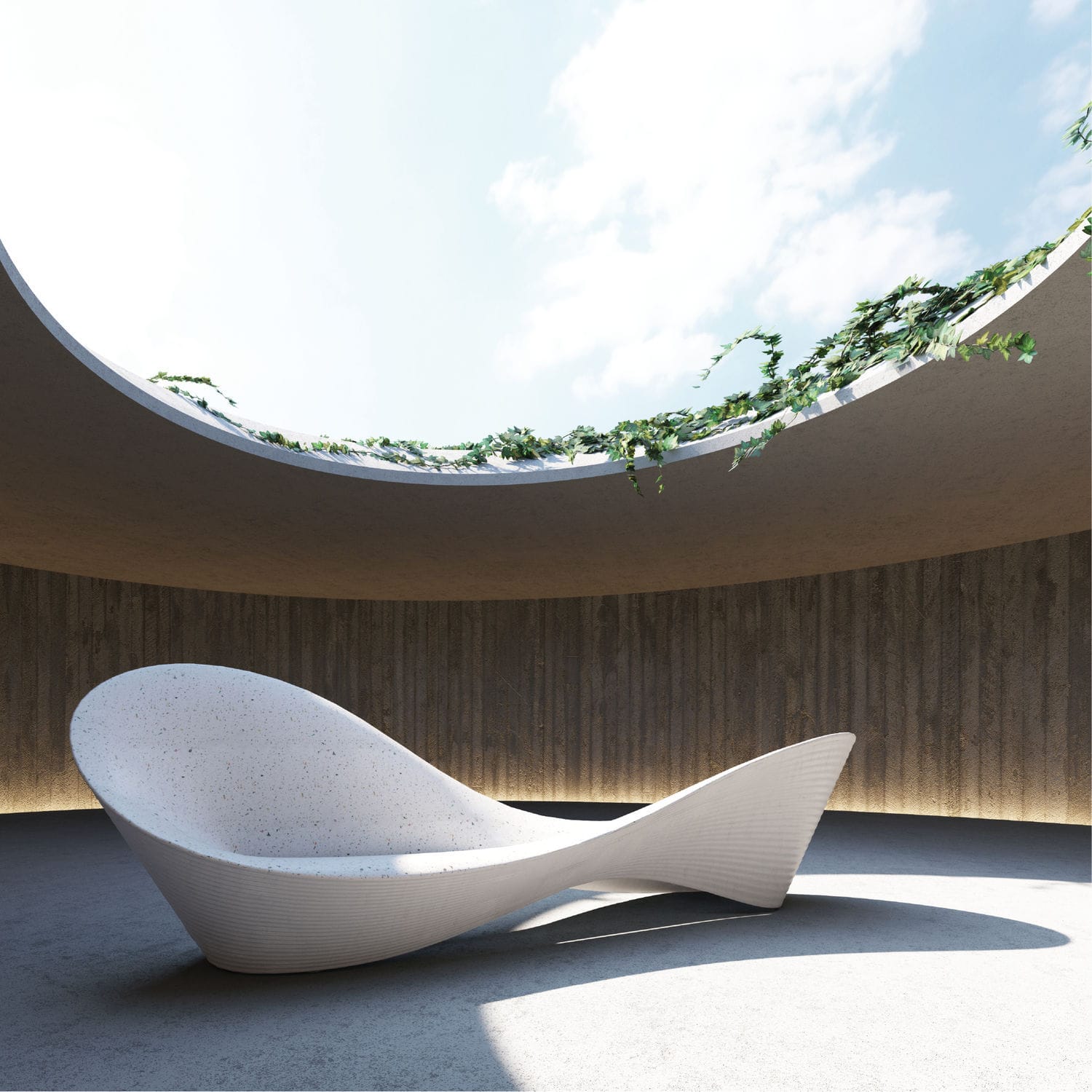 Moderne Bank für den öffentlichen Raum - FOLLY - METALCO ...