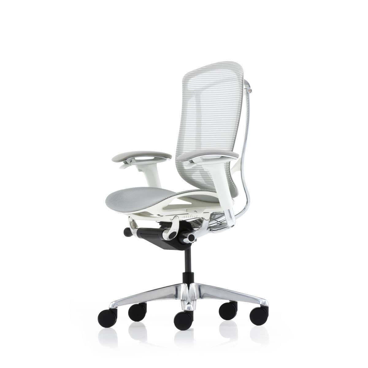 Moderner Bürosessel - CONTESSA II - Okamura - Netz / drehbar / mit Rollen