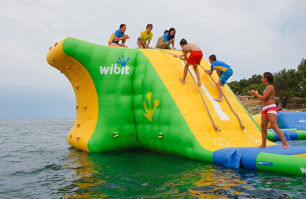 Aufblasbares Spielmodul für öffentliches Schwimmbad - ACTION TOWER XXL - Wibit Sports