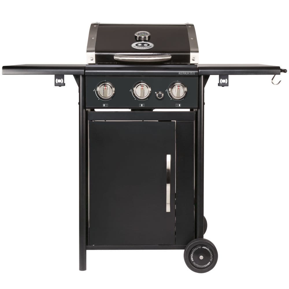 Gas-Gartengrill - AUSTRALIA 315 G - Outdoor Chef - auf Rollen / Metall ...