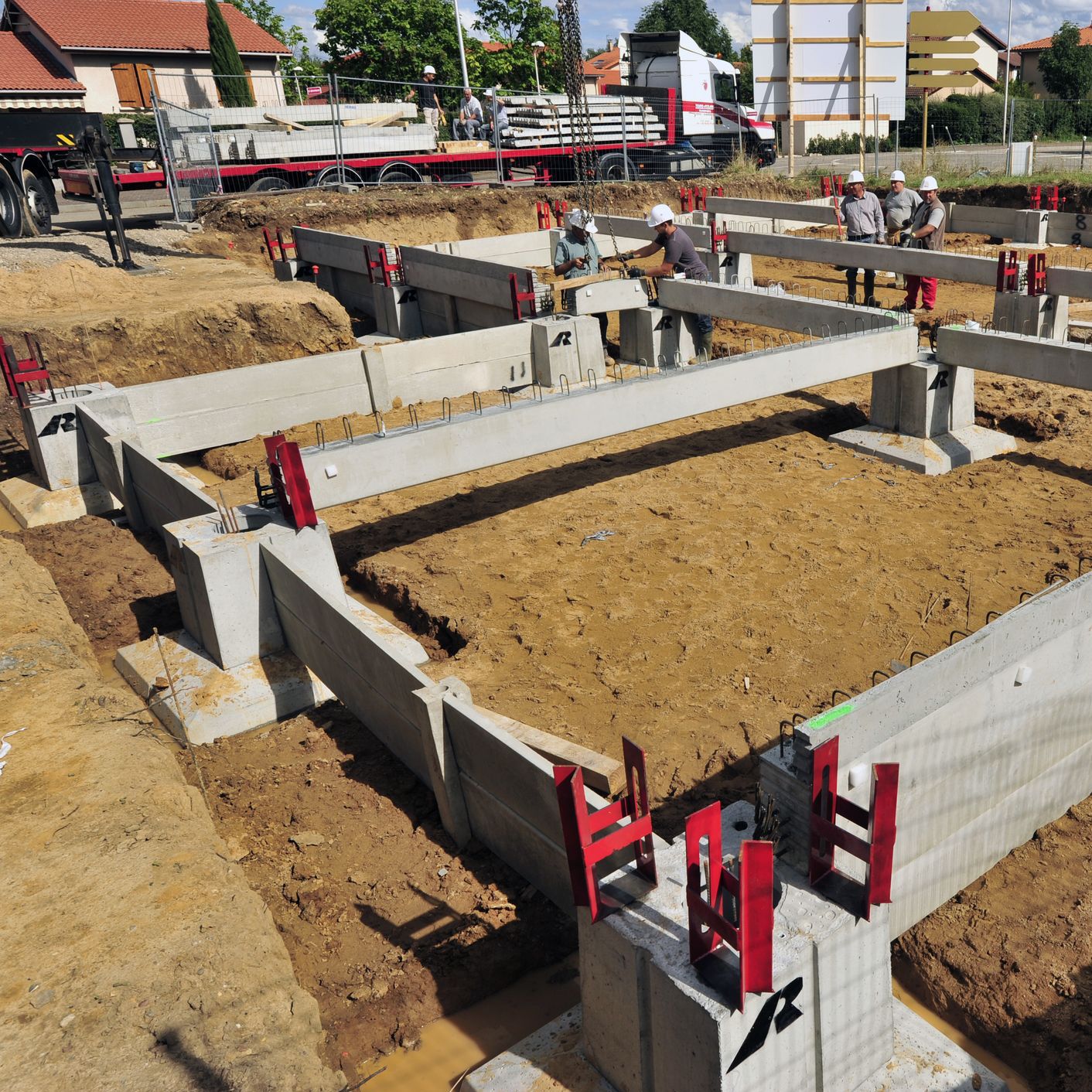 Stahlbeton-Grundbalken - RECTOR
