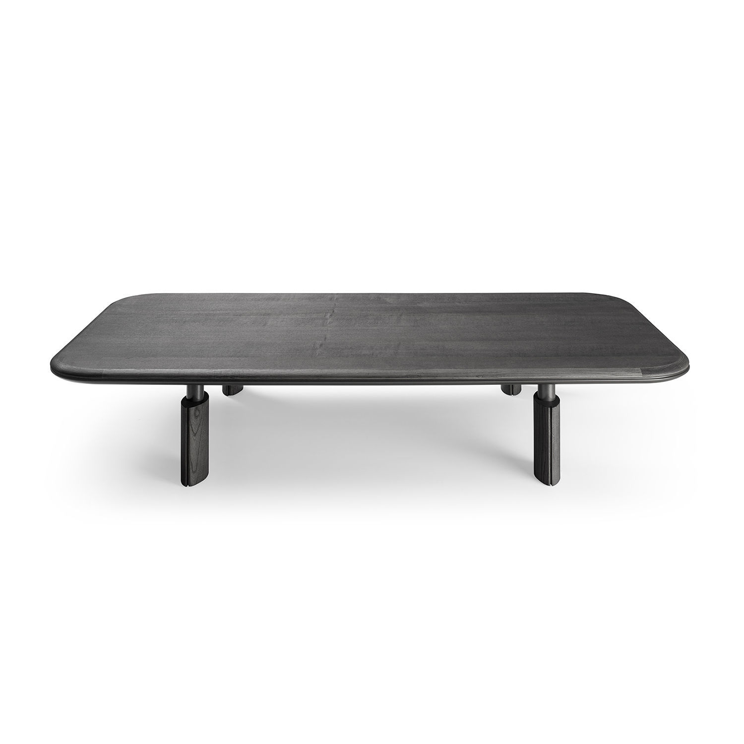 Moderner Couchtisch - Sound - Bodema - Holz / Marmor / Gestell aus Esche