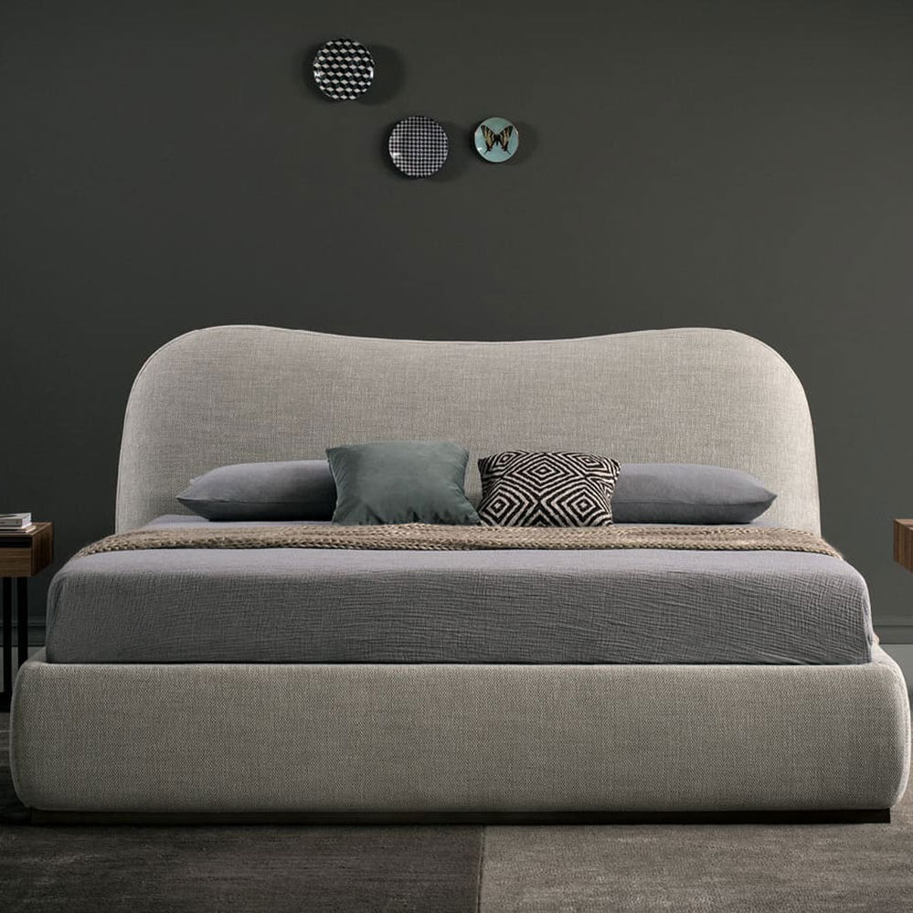 Bett / King Size - Aurore - Bodema - modern / Polster / Kopfteil
