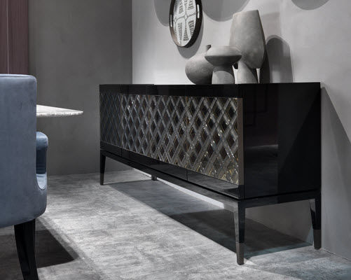 Sideboard mit hohen Beinen - PENELOPE - Elledue srl - klassisch ...