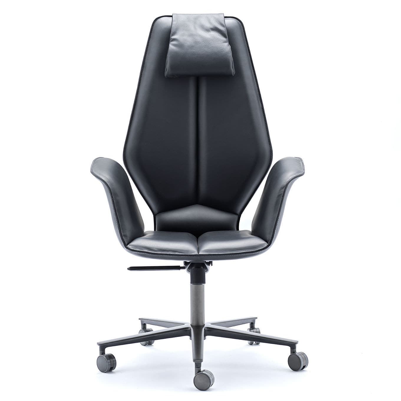 Moderner Chefsessel - FOSCA BIG TALL ABW - fasem - Leder / Stahl / mit ...