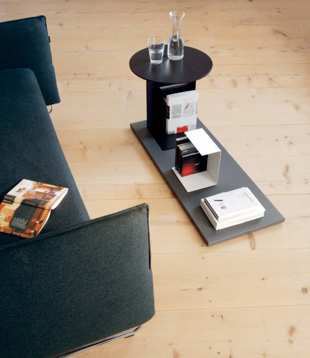 Moderner Beistelltisch - MOORLESS - Moormann Nils Holger - Esche / rund ...