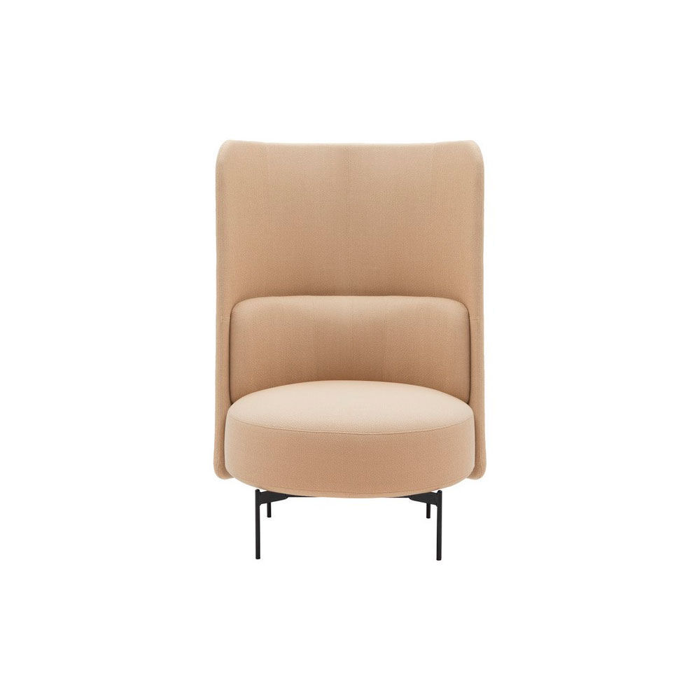 Moderner Sessel - JOE - SOFTLINE - Stoff / mit hoher Rückenlehne / für ...