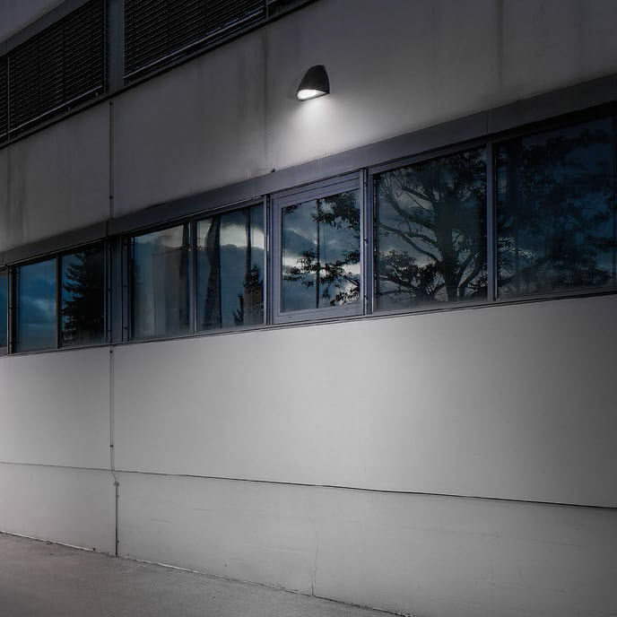 Moderne Wandleuchte - PIAZZA II - Thorn Europhane - für Außenbereich ...