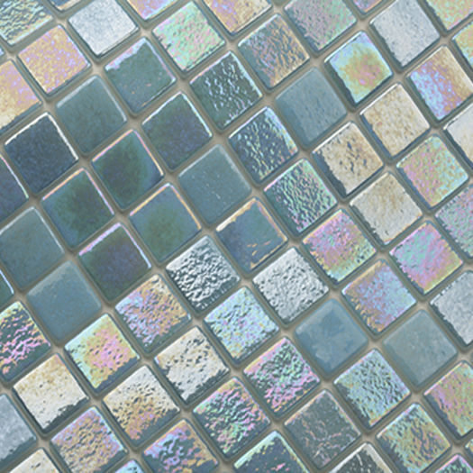 Glasmosaikfliese - PS-50 IRIS - REVIGLASS,S.A. - Hochglanz / für den Innenraum / für Außenbereich
