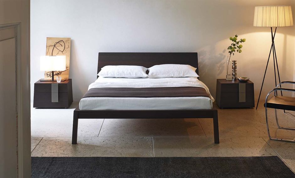 Doppelbett - SIRIO - ORME - modern / Holz