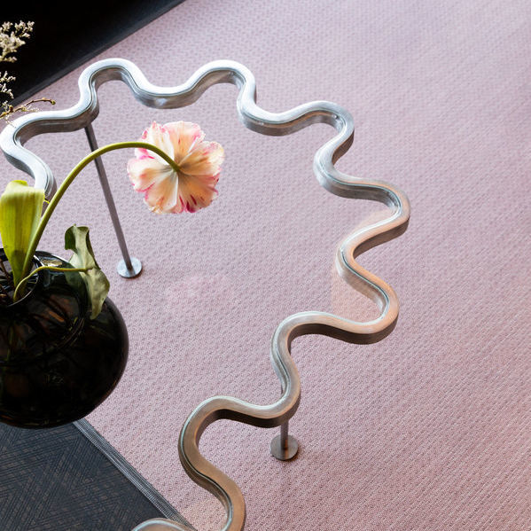 Moderner Teppich - QUARTZ - BOLON - einfarbig / PVC / Glasfaser