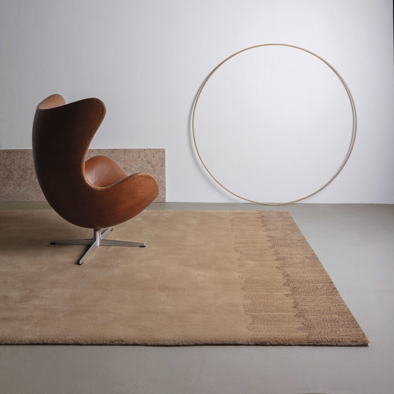 Moderner Teppich - RIVIERA SKETCH - Limited edition - Motiv / Wolle ...