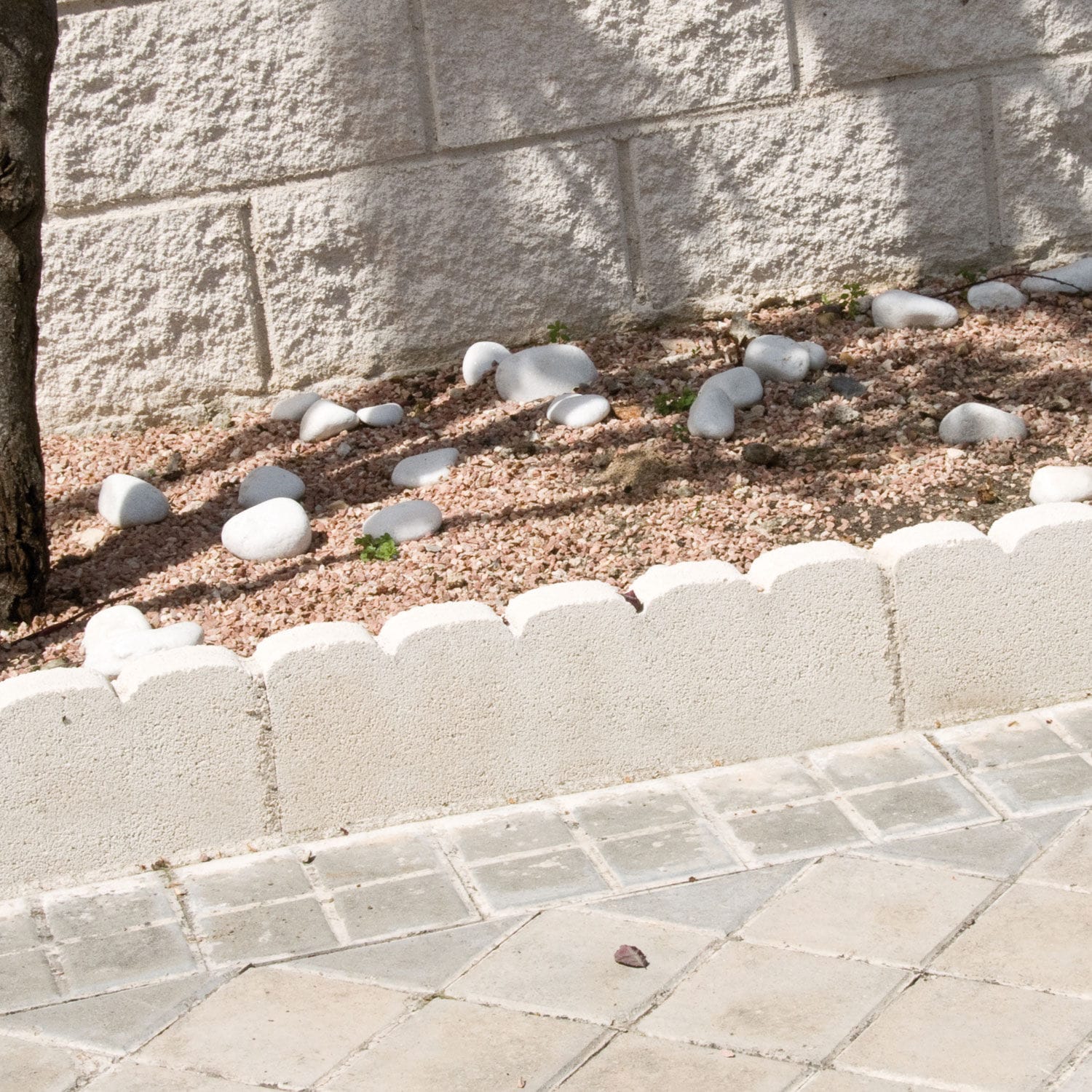 Garten-Randstein - TARRAGONA - Verniprens - Beton / Rundbogen