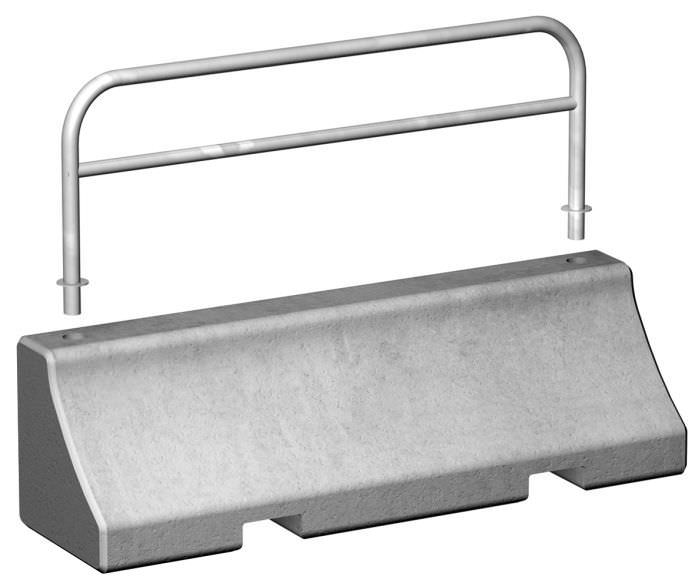 Betonleitplanke - BSP - GLS Prefabricados - galvanisiertem Stahl / Straßen