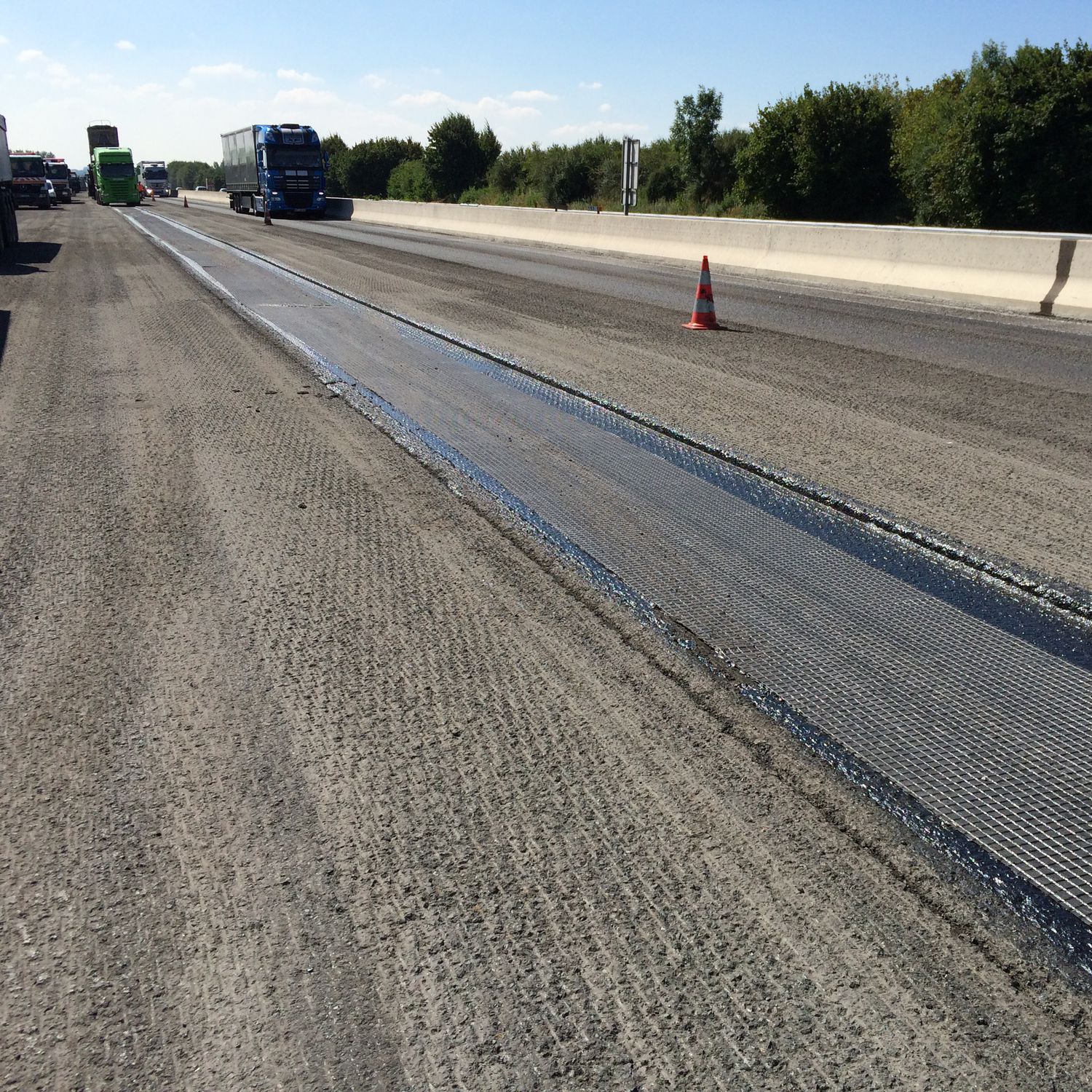 Verstärkendes Geogitter - MACGRID® AR - Maccaferri - Verkehr / Polyester