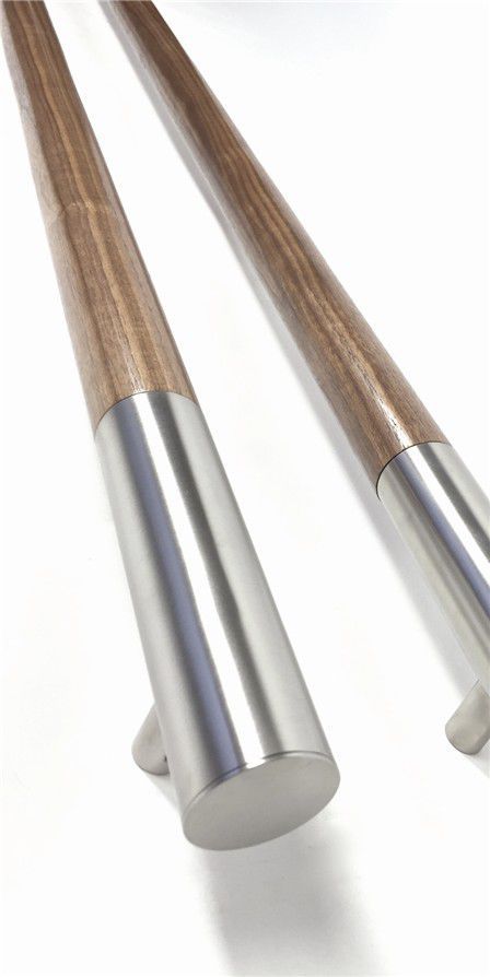Türstoßgriff - TIMBER BATON - Philip Watts Design - Edelstahl / Holz ...