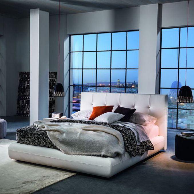 Doppelbett - AXEL - Morassutti Arredamenti - modern / Polster / Bettkasten