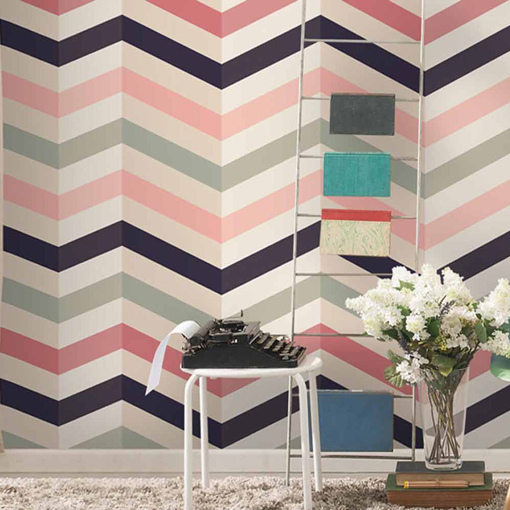 Tapete / originelles Design - CHEVRON CV5230 - LGD01 décor mural sur ...
