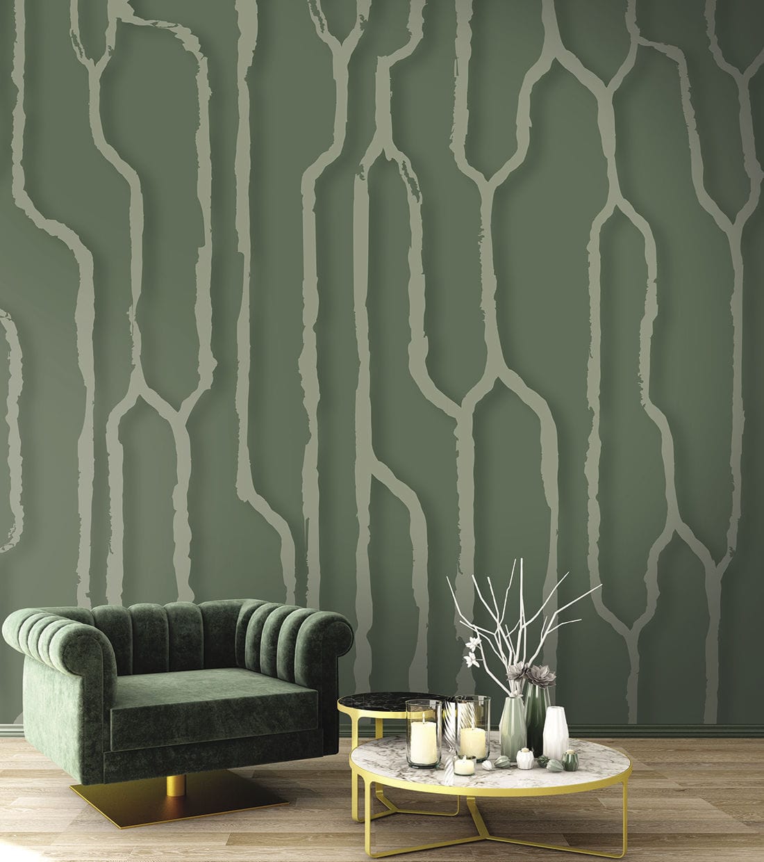 Moderne Tapete - TRATTU TR6184 - LGD01 décor mural sur mesure ...