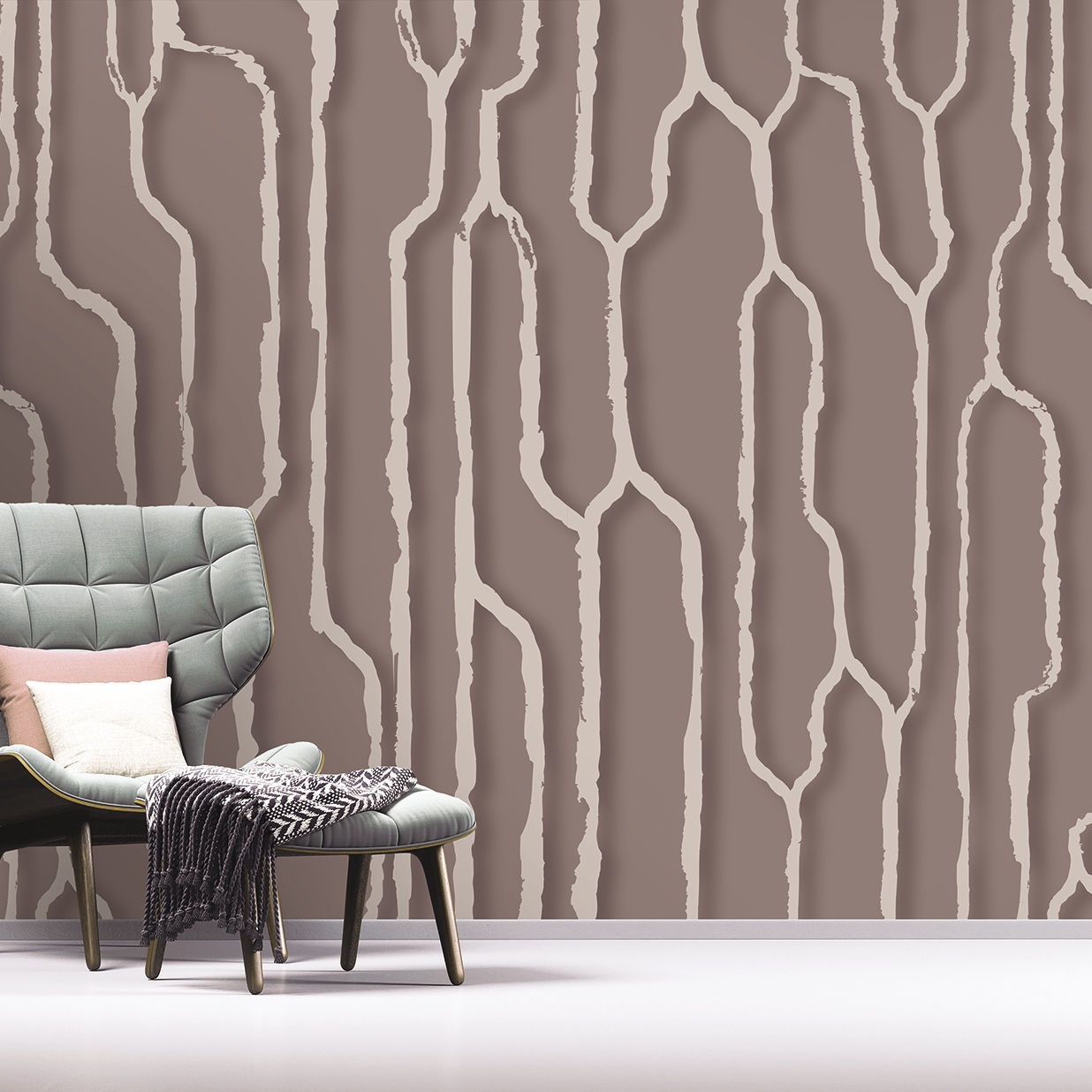 Moderne Tapete - TRATTU TR1704 - LGD01 décor mural sur mesure ...