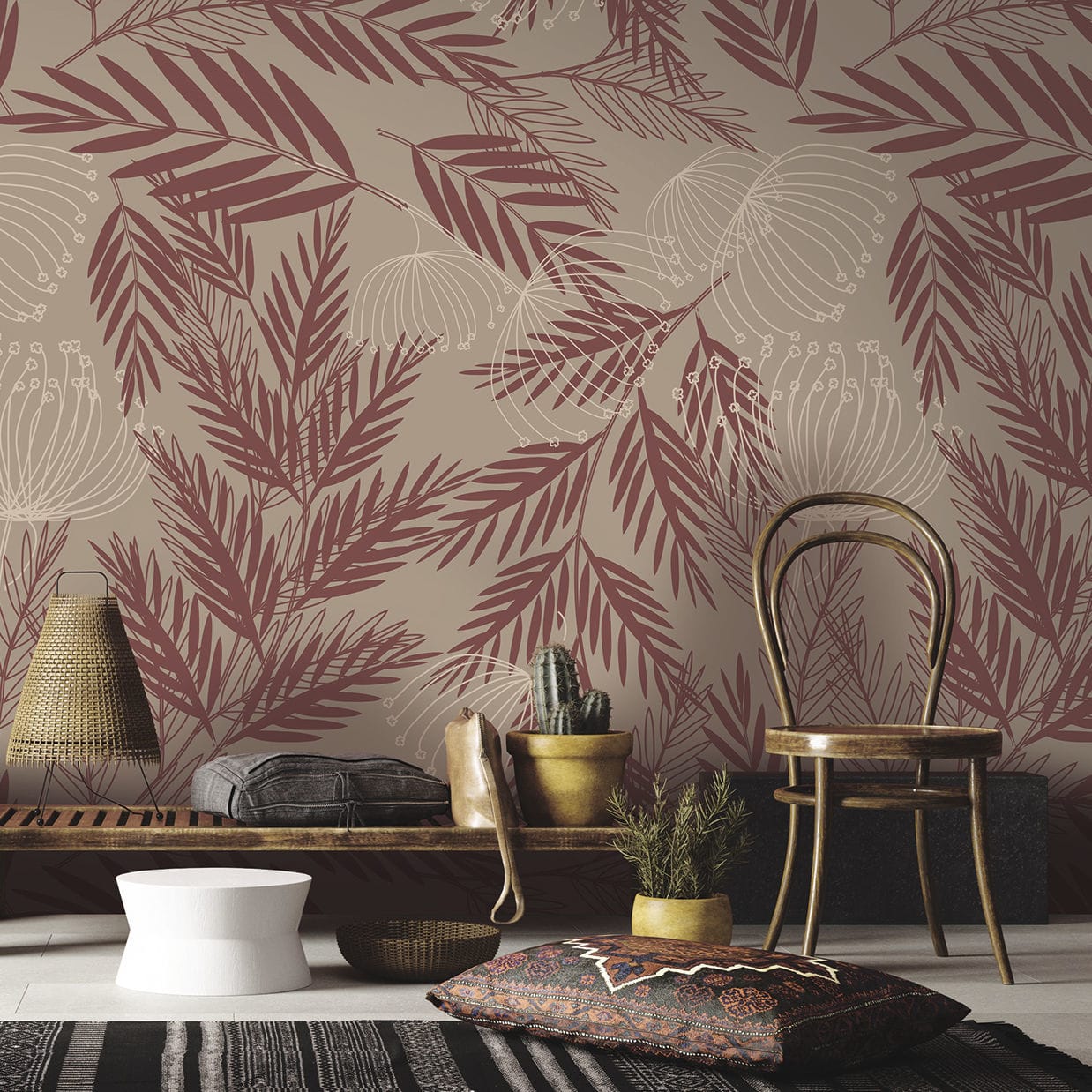 Moderne Tapete - JUBEA JB7095 - LGD01 décor mural sur mesure ...