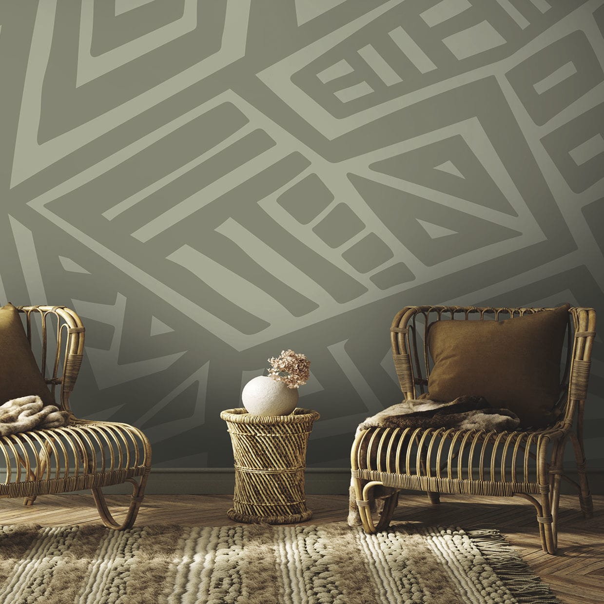 Moderne Tapete - TSARIN TS9211 - LGD01 décor mural sur mesure ...