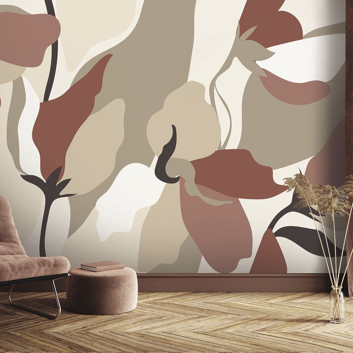 Moderne Tapete - MOHALA MH9074 - LGD01 décor mural sur mesure ...