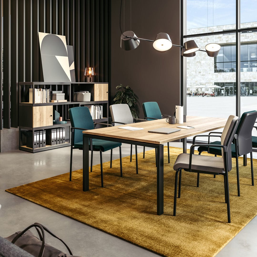 Selbsttragendes Regalsystem - CUBAS - ASSMANN BÜROMÖBEL GMBH & CO. KG - modern / Holz / Metall