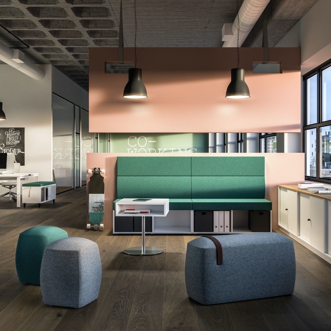 Modernes Sofa - SYNEO PART - ASSMANN BÜROMÖBEL GMBH & CO. KG - Stoff ...
