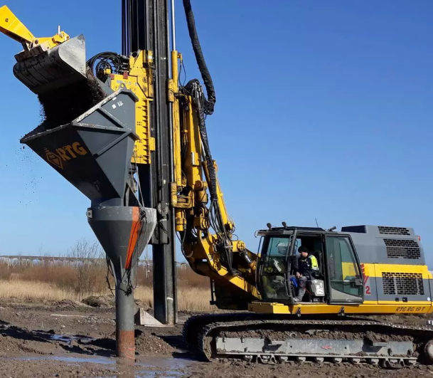 Rüttelsäule für Baugrundverfestigung - FRANKI FOUNDATIONS BELGIUM