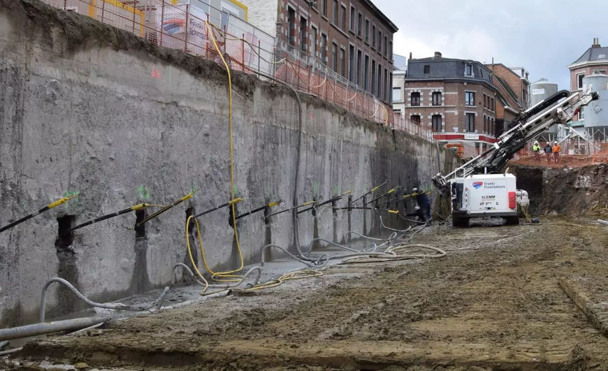 Verpressanker - GROUND ANCHORS AND NAILS - FRANKI FOUNDATIONS BELGIUM