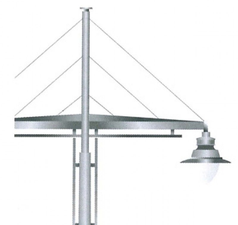 Straßenlaterne - MASTIL - Simon Lighting - modern / Stahl / LED