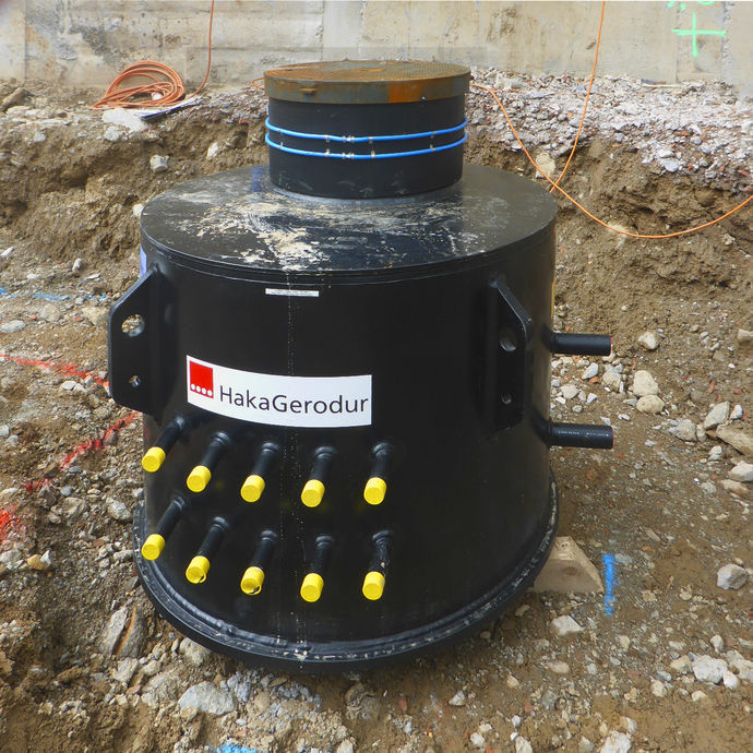 Kunststoff-Abwasserschacht - TYPE 1 - HAKA GERODUR