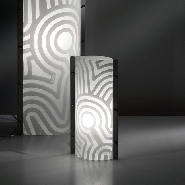 Stehleuchte - VENTI - Slamp - Opalflex® / modern / mit Kabel